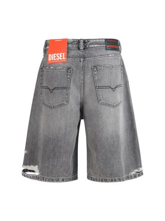 Diesel Womens De-Sire-Short Bermuda 02 Cotton Shorts