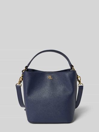 Lauren Ralph Lauren Handtasche aus Rindsleder mit Label-Applikation Modell REESE