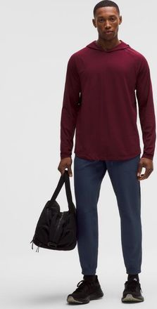 lululemon Pantalon de jogging textur&eacute; License to Train Standard pour Hommes - Bleu - Taille XL