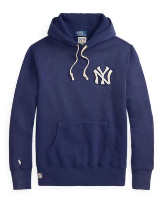 Ralph Lauren Softer Hoodie mit New York Yankees-Aufn&auml;her in