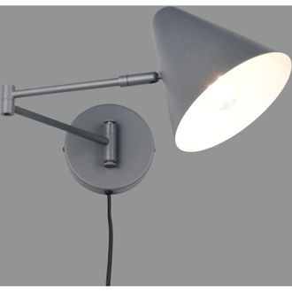 Trio Applique murale TRIO Cosima 263970142, E14, sans ampoule, IP20, anthracite