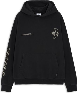 Puma Hoodie oversize PUMA x REPRESENT Homme, V&ecirc;tements, Noir, XL