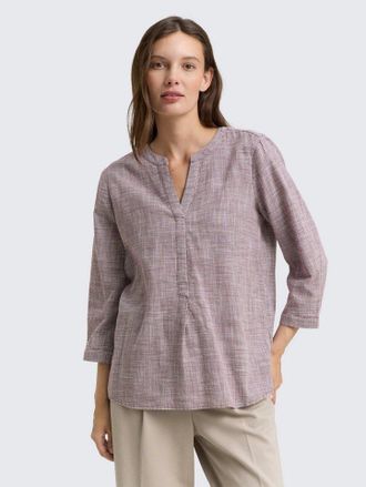 Tom Tailor Langarmbluse Blusen & Shirts Bluse aus Baumwolle