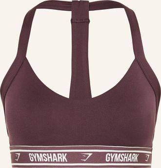 Gymshark Gymshark Sport-Bh Light Support Halter Neck Logo lila