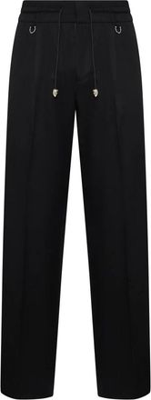 John Richmond Homme, Pantalons, Noir, Taille: M Straight Pantalons