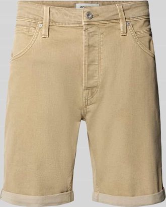 Jack & Jones Regular Fit Shorts mit Umschlag Modell RICK