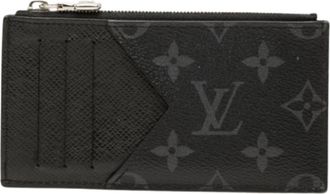 Louis Vuitton Porte-cartes porte-monnaie Pre-owned - Femme - Pre-owned - Noir - Taille: ONE Size