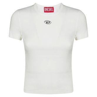 Diesel Femme, Tops, Blanc, Taille: 38 FR T-Ele-Long-Od