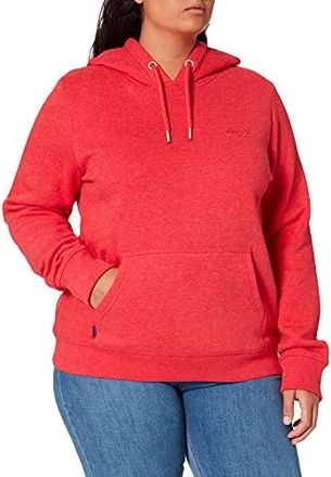 Superdry Vintage Logo EMB Hood Sweat à Capuche, Jaune (Lemon Chrome Xx6), S Femme