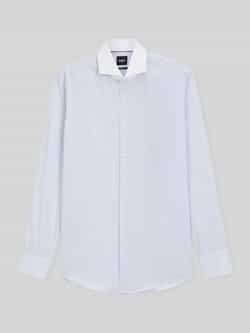 HUGO BOSS Slim Fit Businesshemd aus reiner Baumwolle Modell HANK-SP-B1