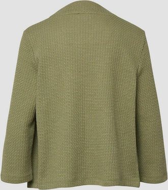 s.Oliver Cardigan Indoor-Jacke Leichte Jacke aus Strukturjersey