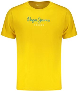 Pepe Jeans London Homme, Tops, Jaune, Taille: XL T-shirt &agrave; manches courtes