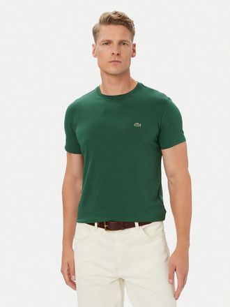 Lacoste T-Shirt TH6709 Gr&uuml;n Regular Fit