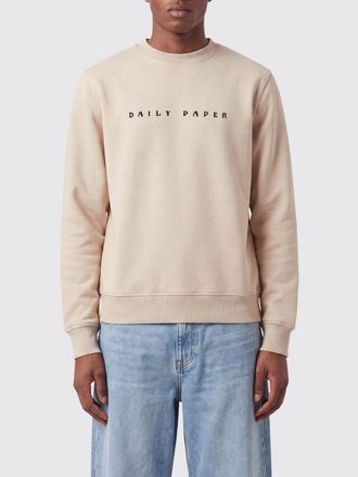 Daily Paper Clothing Baumwoll-Sweatshirt mit Rundhalsausschnitt und Kontrastlogo