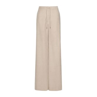 Max Mara Recente Wide Hosen - - Trousers - Damen - Braun - 2XS