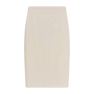 Max Mara Femme, Jupes, Beige, Taille: 36 FR Jupe Crayon Taille Haute