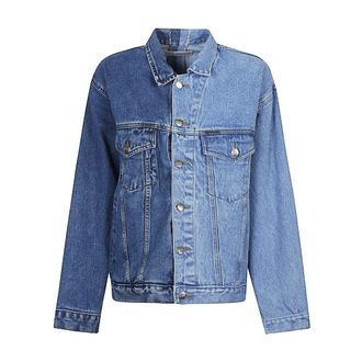 E.L.V. Denim Denim Jacke - - Jackets - Damen - Blau - M