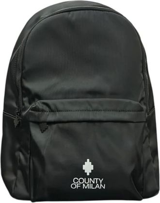 Marcelo Burlon unisex, Sacs, Noir, Taille: ONE Size Backpacks Black