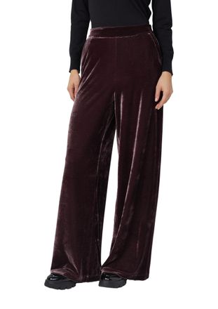 s.Oliver Samt Hose, Wide Leg