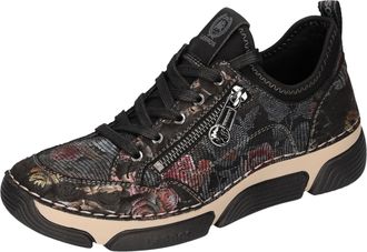 Lerros Damen 1540-303 Sneaker, schwarz/Multi, 41 EU