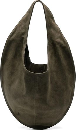 Maeden sac porté épaule en daim - Vert