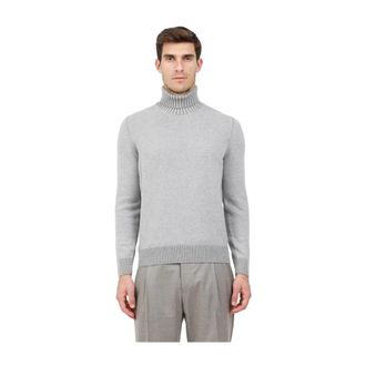 Gran Sasso Maglia dolcevita vanis&egrave; - - Knitwear - Herren - Grau - XL