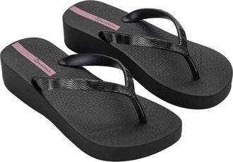 Ipanema Damen Mesh X Plat Fem Flipflop, Schwarz Schwarz Flieder, 39 EU