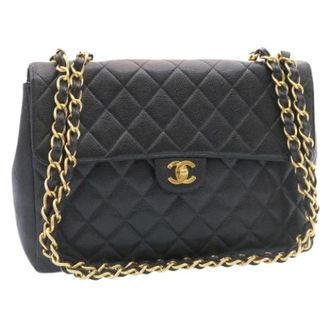 Chanel Pre-owned Vintage Schultertasche - - Pre-owned - Damen - Schwarzk - ONE SIZE