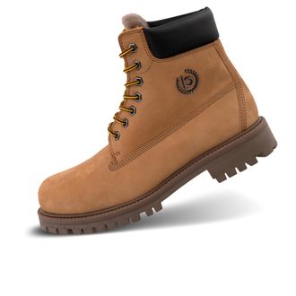 Bugatti Herren Poleman Mode-Stiefel, Yellow Black, 46 EU