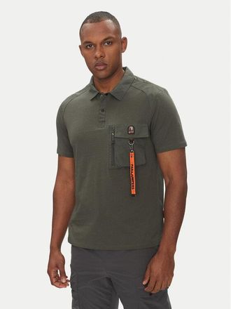 Parajumpers Poloshirt Rescue 25SMPMPORE10 Grün Regular Fit