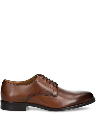 Hackett derbies en cuir - Marron