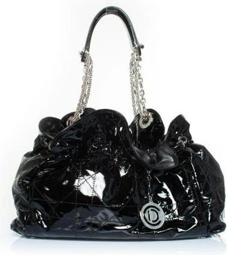 Dior Pre-owned Cuir sacs-main - Femme - Pre-owned - Noir - Taille: ONE Size