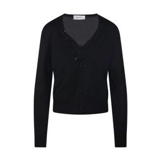 Lisa Yang Tarelyn Cardigan - - Knitwear - Damen - Schwarzk - M