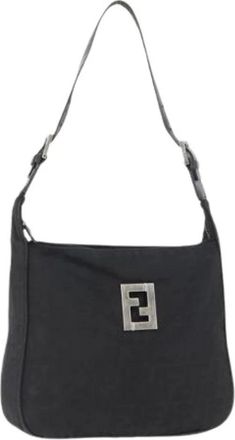Fendi Pre-owned Toile sacs-fendi - Femme - Pre-owned - Noir - Taille: ONE Size