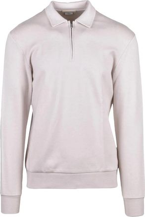 Eleventy Homme, Sweatshirts et sweats &agrave; capuche, Beige, Taille: L Polo en molleton