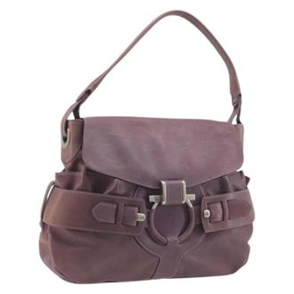 Ferragamo Pre-owned Schultertasche - - Pre-owned - Damen - Lila - ONE SIZE