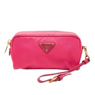 Prada Pre-owned Pouch Bag - - Pre-owned - Damen - Rosa - ONE SIZE