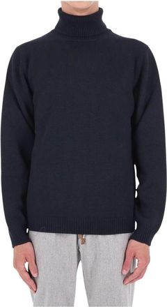 Roberto Collina Maglia dolcevita - - Knitwear - Herren - Blau - XL