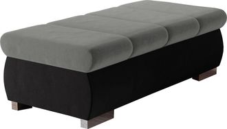 Mirjan24 Polsterhocker Bangkok gro&szlig;, Sitzbank Hocker Sitzhocker Modern Pouf Sitzm&ouml;bel Fu&szlig;bank (Magic Ve. 2219 + Magic Ve. 2217)