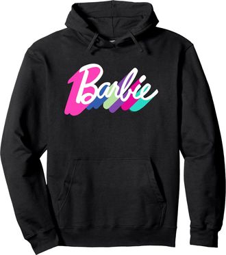BARBIE Logo, Mehrfarbig Pullover Hoodie