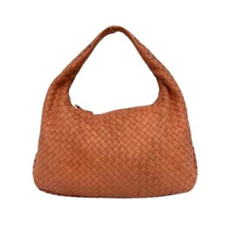 Bottega Veneta Sac &agrave; main en cuir Intrecciato Pre-owned - Femme - Pre-owned - Brun - Taille: ONE Size
