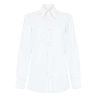 Maison Margiela Langarmhemd - - Blouses & Shirts - Damen - Wei&szlig; - XS