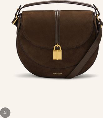 DeMellier Demellier Handtasche The Siena Saddle braun