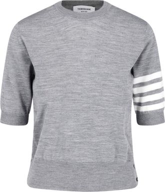 Thom Browne Virgin Wool Sweater 4-Bar