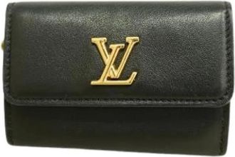 Louis Vuitton Portefeuille vintage tri-fold Pre-owned - Femme - Pre-owned - Noir - Taille: ONE Size