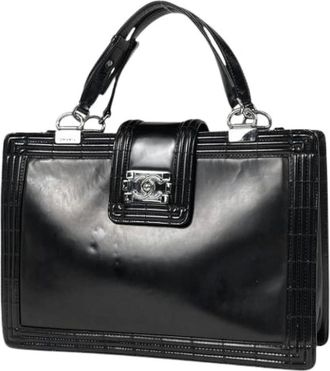 Chanel Sac bandouli&egrave;re Boy Chanel doccasion - Femme - Pre-owned - Noir - Taille: ONE Size