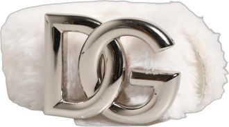 Dolce & Gabbana Homme, Accessoires, Blanc, Taille: ONE Size Ceinture