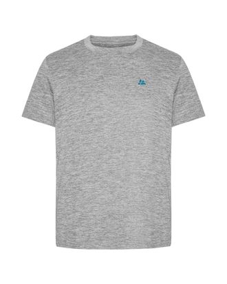 Danish Endurance Herren Classic T-Shirt aus recyceltem Polyester (Grau Melange, X-Large)