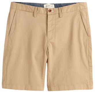 GANT Herren Slim Twill Klassische Shorts, Dark Khaki, 31