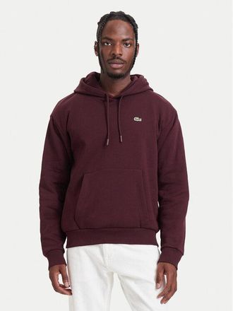 Lacoste Sweatshirt SH8863 Dunkelbraun Relaxed Fit